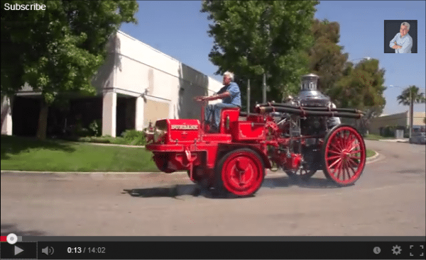 Jay Leno's Garage features 1914 Christie Fire Engine - CarNewsCafe