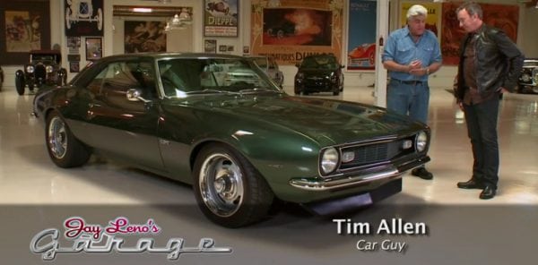 Tim Allen’s 1968 Camaro featured on Jay Leno’s Garage – CarNewsCafe